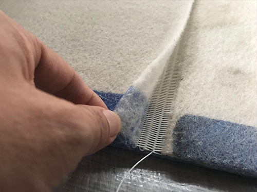 Paper industry dryer felt for drying machine